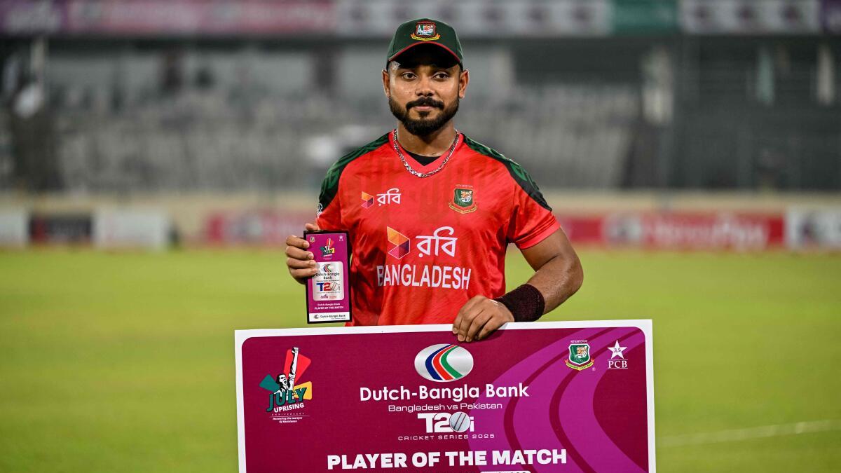 BAN vs PAK, 1st T20I: Parvez’s fifty, Taskin’s three-for help Bangladesh beat Pakistan by seven ...